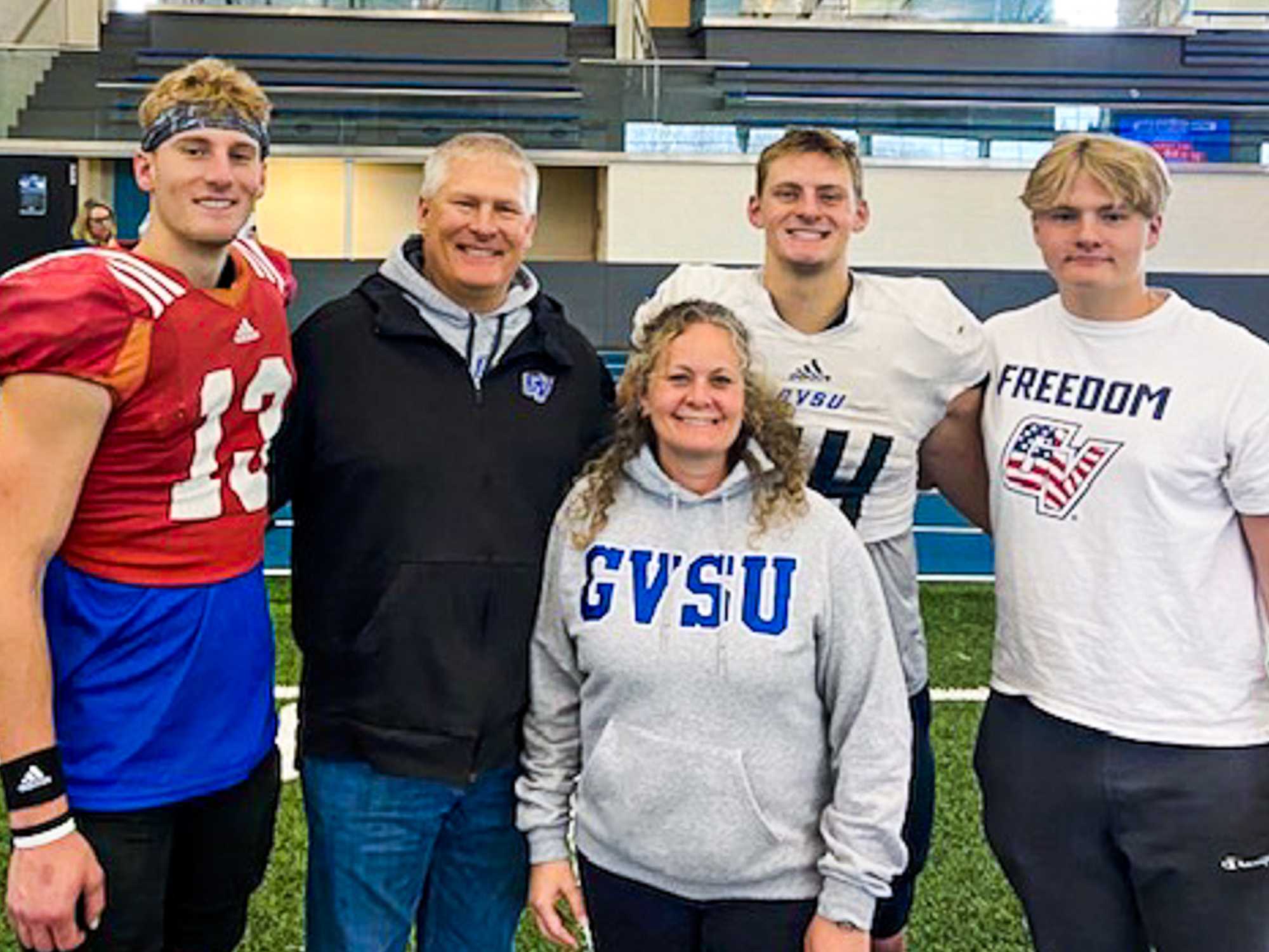 Peterson brothers make Grand Valley football a family affair - - Grand ...